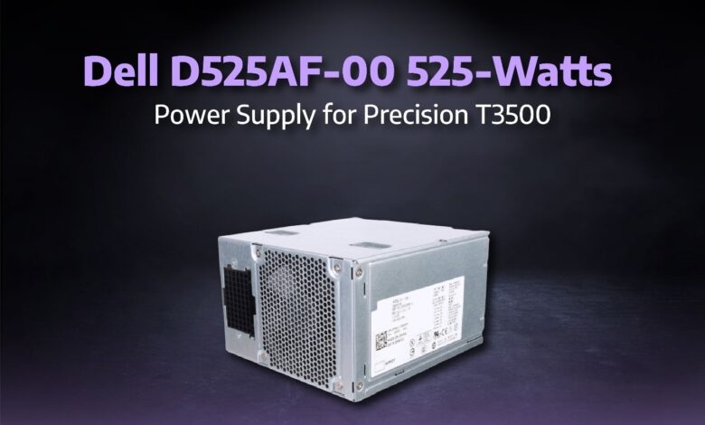 Dell Precision T3500 and Dell D525AF-00 525-Watts Power Supply Review